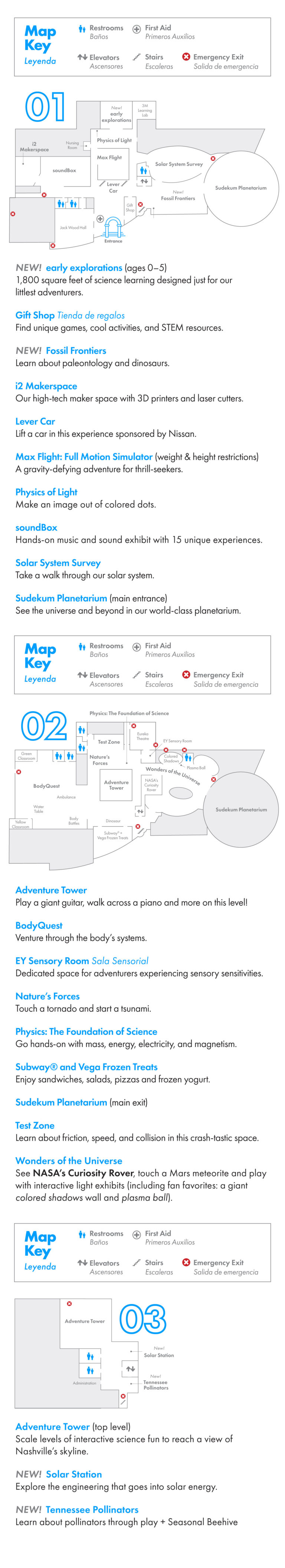 Getting Here | Adventure Science Center